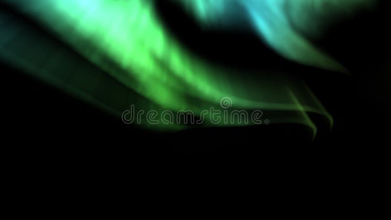 Northern Lights Aurora Borealis Arch Loop Green Stock Video - Video of ...
