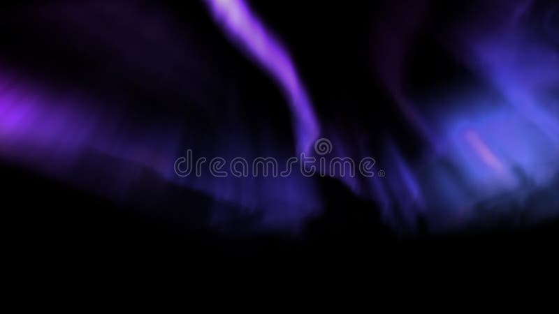 Aurora Northern Lights Realistic Animation Loop Green 1 Stock Footage ...