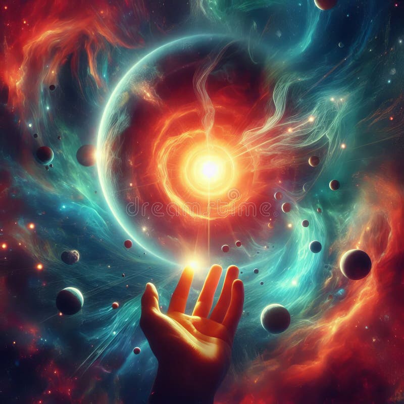 Aurora Space Space Containing the Natural Light Displays that Stock ...