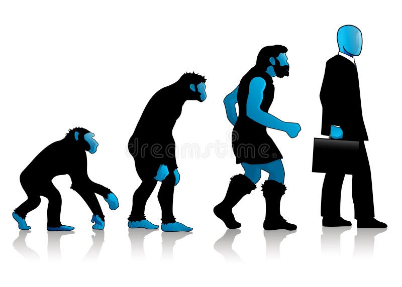 Clipart Evolution Of Man Timeline