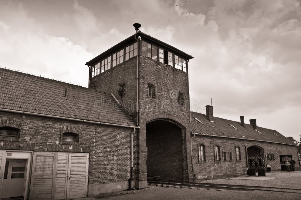 Auschwitz editorial image. Image of poland, barracks - 23218770