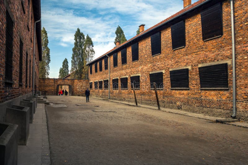Auschwitz Birkenau Concentration Camp Poland, Execution Wall Courtyard ...