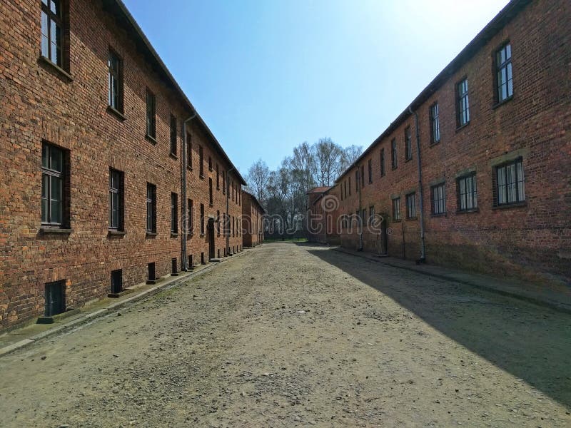 Auschwitz I - Birkenau Blocks Editorial Photo - Image of blocks, german ...