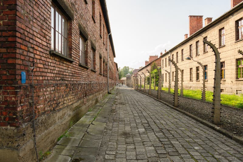 Auschwitz I - Birkenau North East Perimeter Editorial Stock Image ...