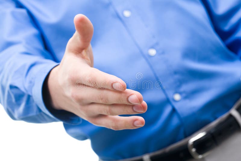 Die Hand ausstrecken stockfoto. Bild von händedruck, umgebung - 13270058