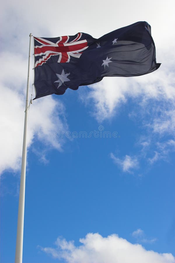 Aussie Flag 2 stock image. Image of unionjack, travel, wave - 719463