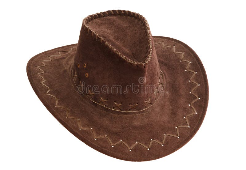 Aussie Style Outback Cowboy Hat Stock Image - Image of clothing ...