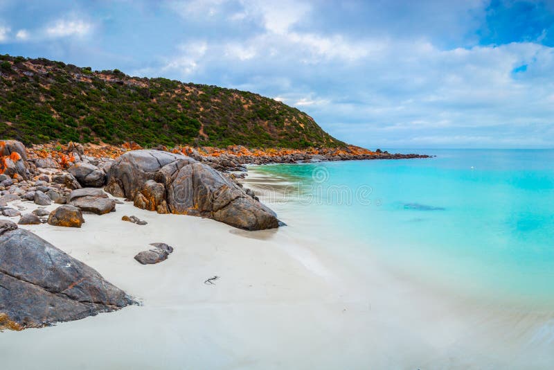 Aussie Summer foto de archivo. Imagen de costa, nubes - 114021914