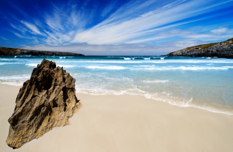 Summer Beach stock image. Image of coastline, nature, wilderness - 4546395