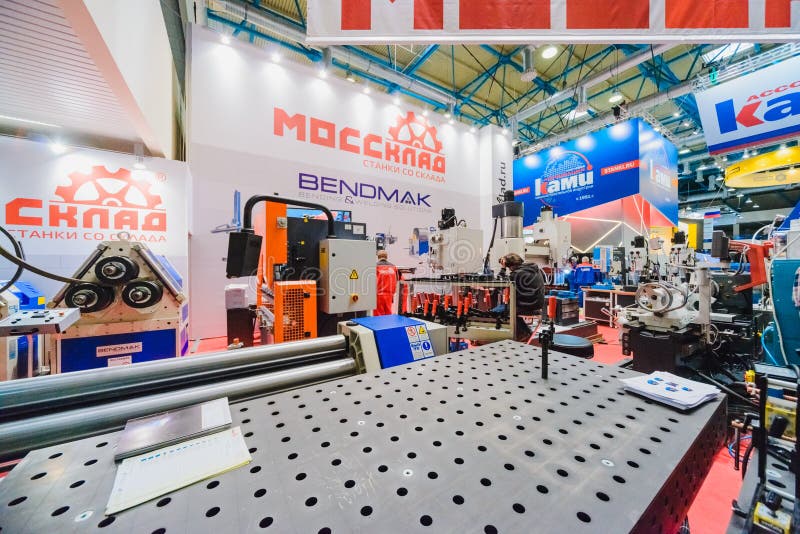 Ausstellungs-Metallverarbeitungs-Industrie Redaktionelles Foto - Bild ...