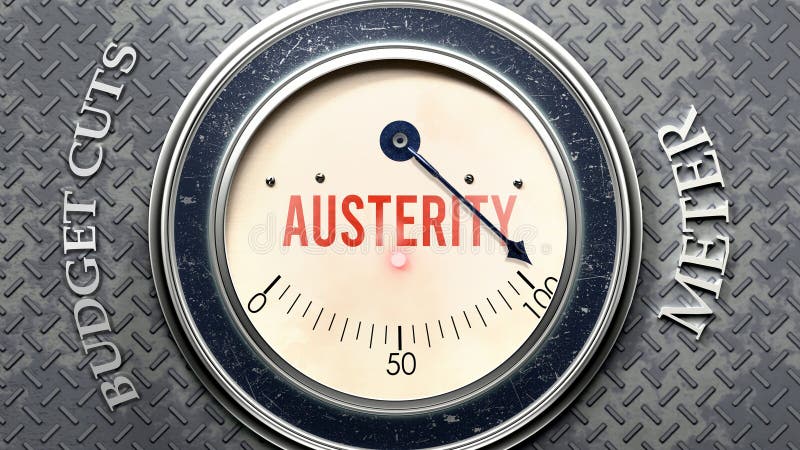 Austerity and Budget Cuts that is Hitting a Full Scale, Showing a Very ...