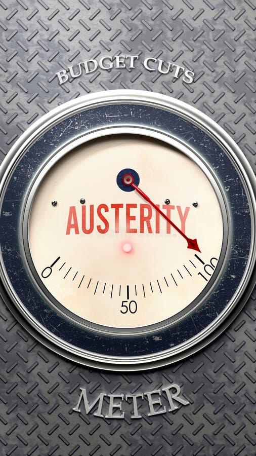Austerity and Budget Cuts that is Hitting a Full Scale, Showing a Very ...