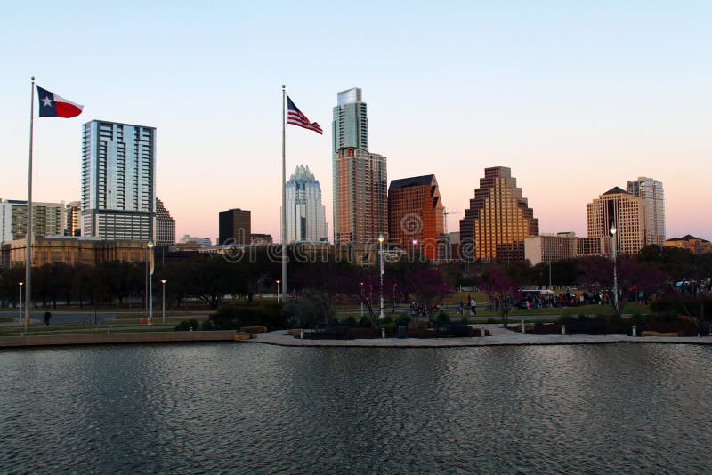 Austin buildings stock image. Image of avenue, building - 8585857