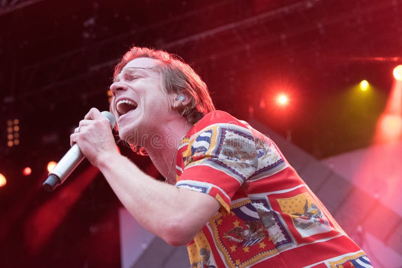 Cage the Elephant in Concert at Austin City Limits Editorial Photo ...