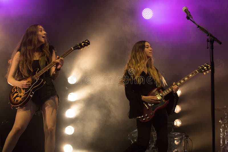 Haim in Concert at Austin City Limits Editorial Stock Photo - Image of ...