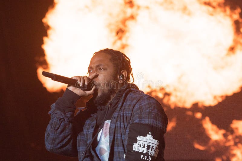 Kendrick Lamar in Concert at Austin City Limits Editorial Photography ...