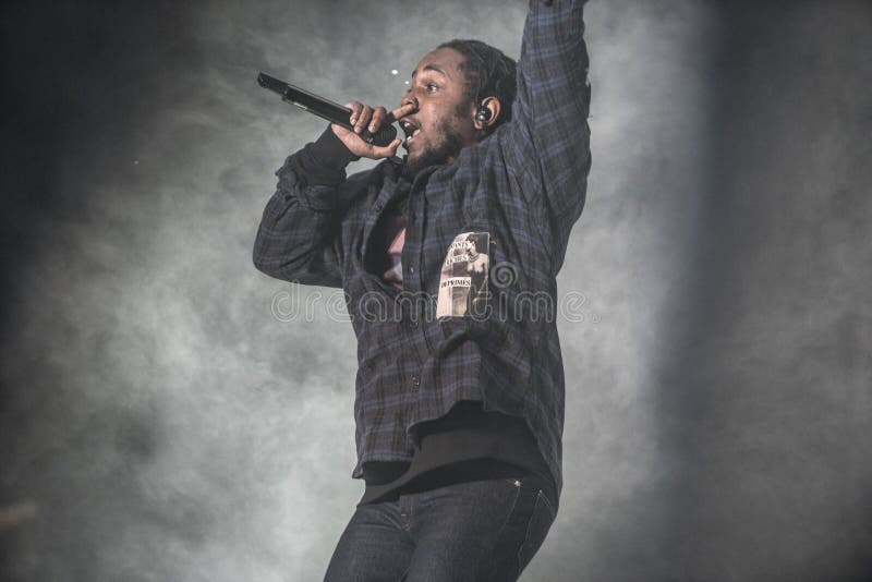 Kendrick Lamar in Concert at Austin City Limits Editorial Photo - Image ...