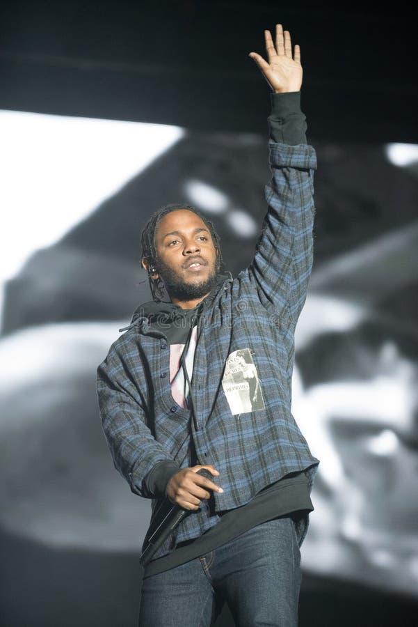 Kendrick Lamar in Concert at Austin City Limits Editorial Image - Image ...