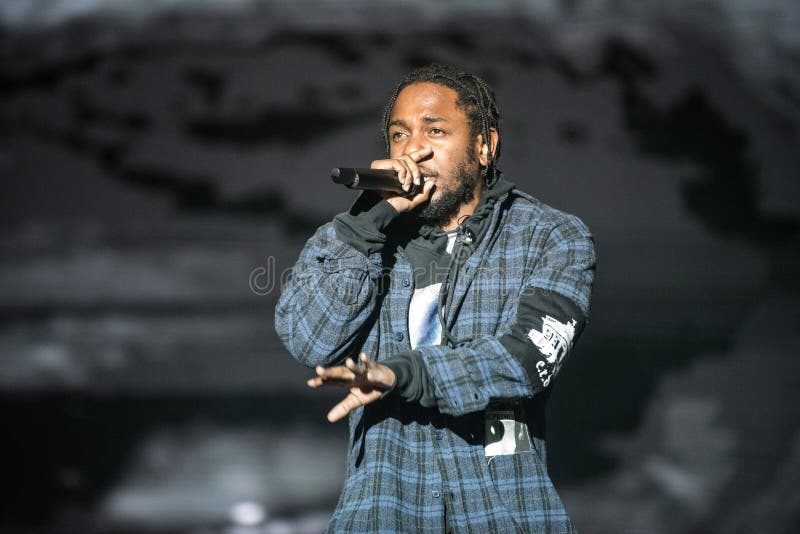 Kendrick Lamar in Concert at Austin City Limits Editorial Stock Photo ...