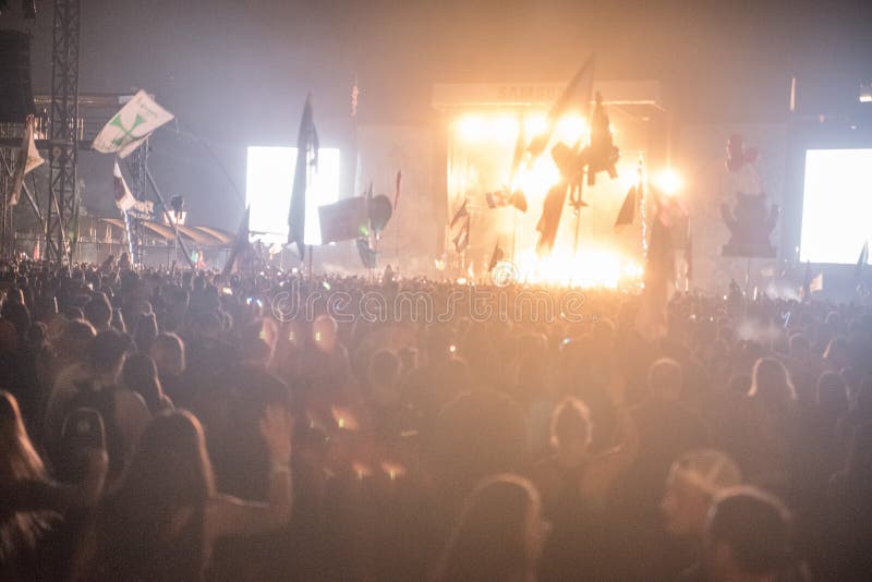 Kendrick Lamar in Concert at Austin City Limits Editorial Stock Image ...