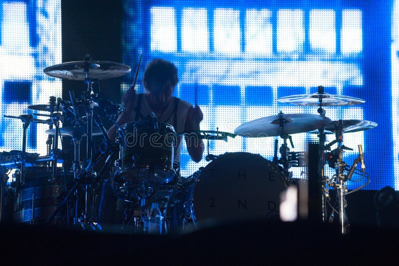 Muse in Concert at Austin City Limits Editorial Photo - Image of ...
