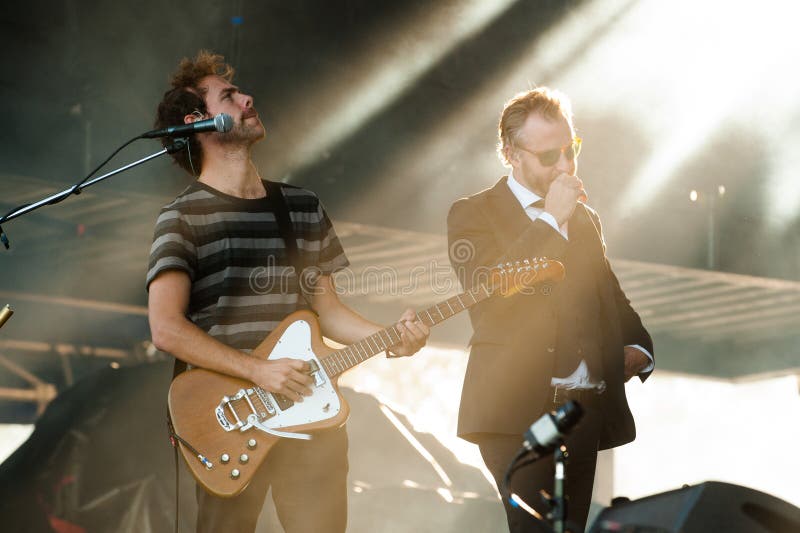 The National in Concert at Austin City Limits Editorial Photography ...