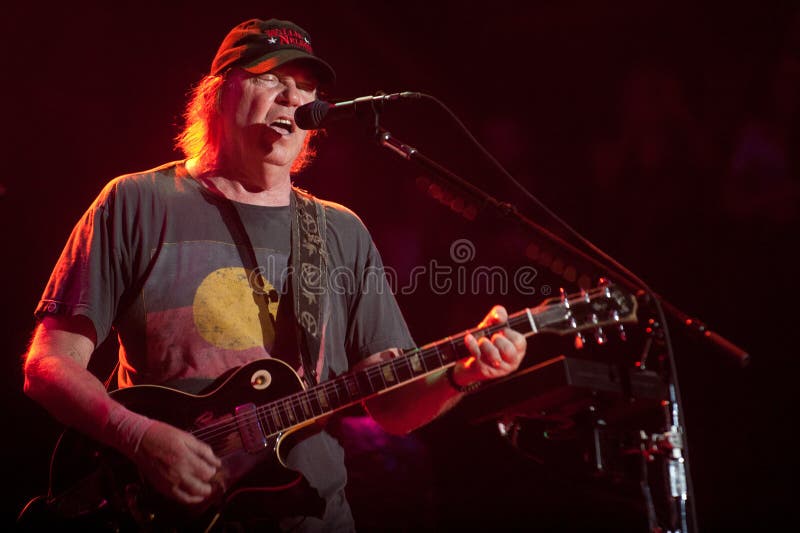 Neil Young and Crazy Horse in Concert at Austin City Limits Editorial ... Neil Young and Crazy Horse in Concert at Austin City Limits Editorial ...