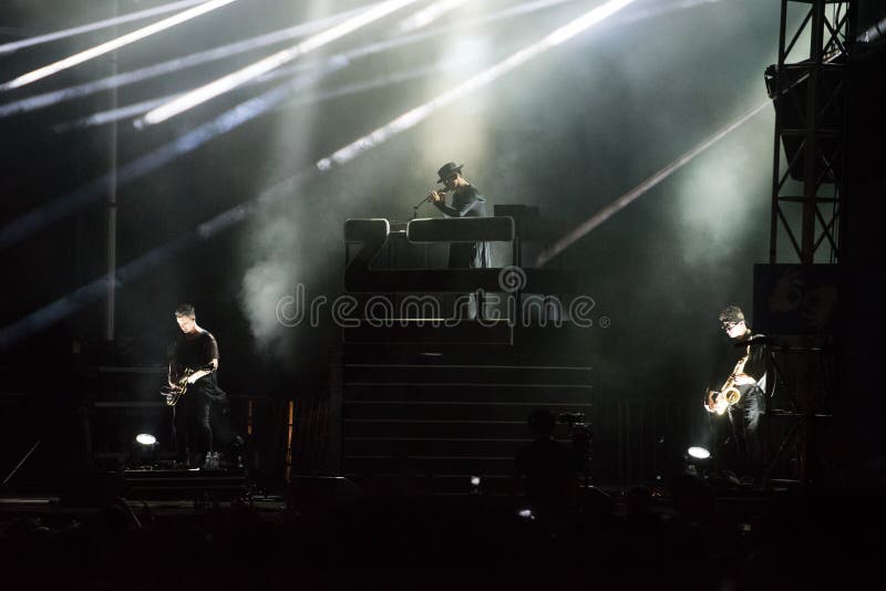 Zhu in Concert at Austin City Limits Editorial Stock Image - Image of ...