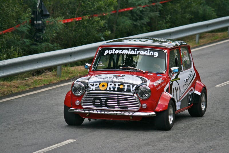 Austin Cooper Racing at Rampa Da Falperra 2012 Editorial Stock Image ...