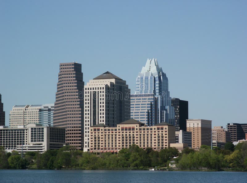Austin, Le Texas : Du Centre Photo stock - Image du commerce, texas: 126014