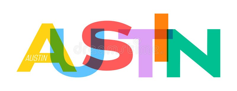 Austin Lettering Stock Illustrations – 145 Austin Lettering Stock ...
