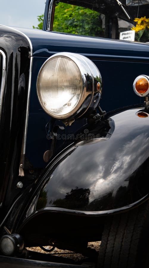 Austin 7 Model Vintage Car from 1937 Stock Image - Image of vehicle ...