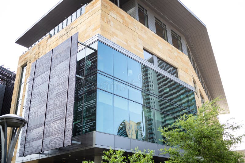 Austin Public City Library in Austin Texas Editorial Photography ...