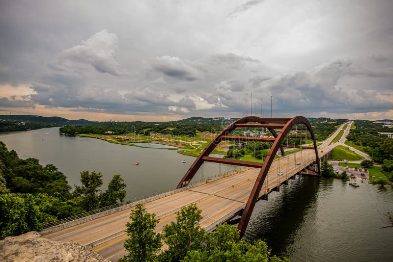 Austin, Texas 360 Bridge stock photo. Image of texas - 97433666