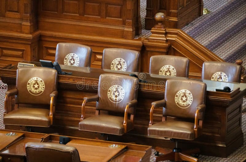 Austin, Texas, U.S - April 9, 2024 - the Leather Chairs in the House of ...