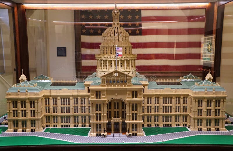Austin, Texas, U.S.a - April 7, 2024 - the Replica of the Texas State ...