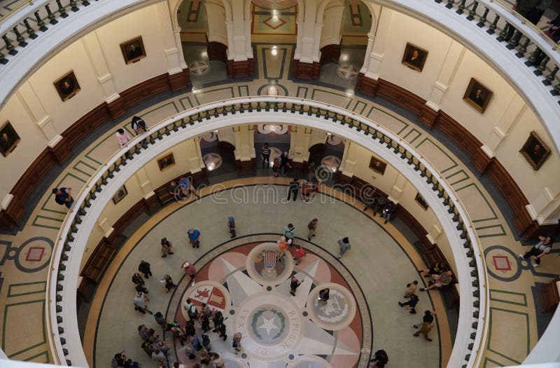 Austin, Texas, U.S.a - April 9, 2024 - the Top View of the Ground Floor ...