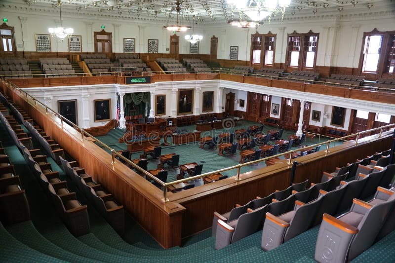 Austin, Texas, U.S.a - April 9, 2024 - the View Inside of the Senate ...