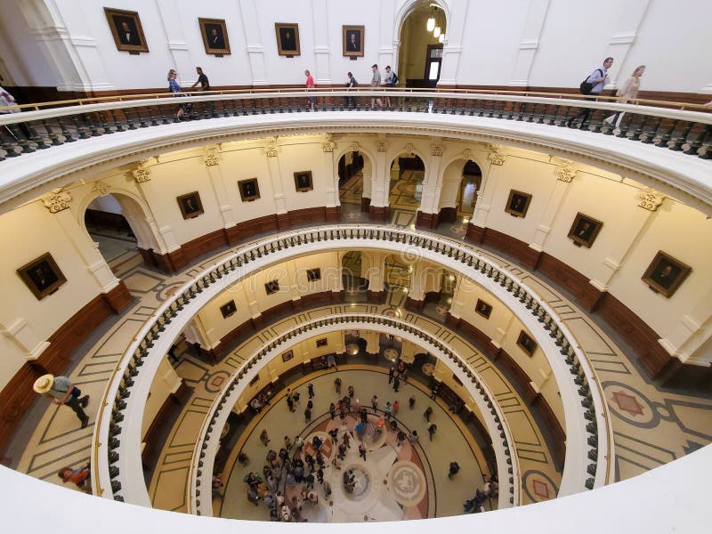 Austin, Texas, U.S - April 9, 2024 - the View of Multiple Floors and ...