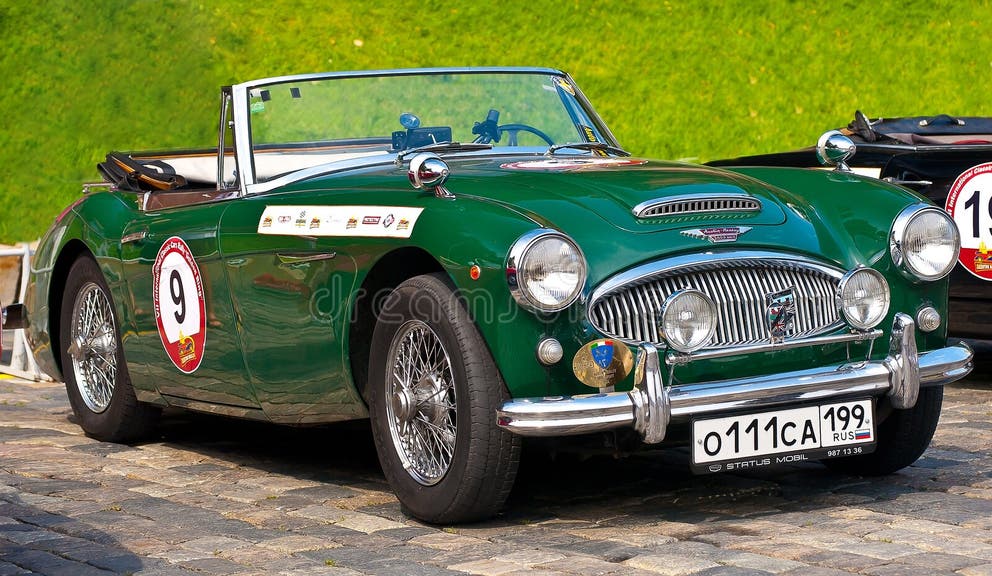Austin Verde Healey 3000 Mk II (1962) Foto de archivo editorial ...