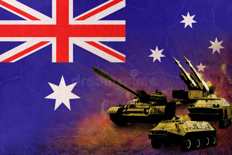 Australia Army, Military Forces Stock Illustration - Illustration of ...