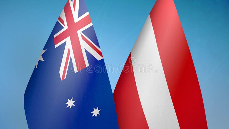 Australia, Austria, Azerbaijan, Bahrain Map and Flag in Circle Stock ...