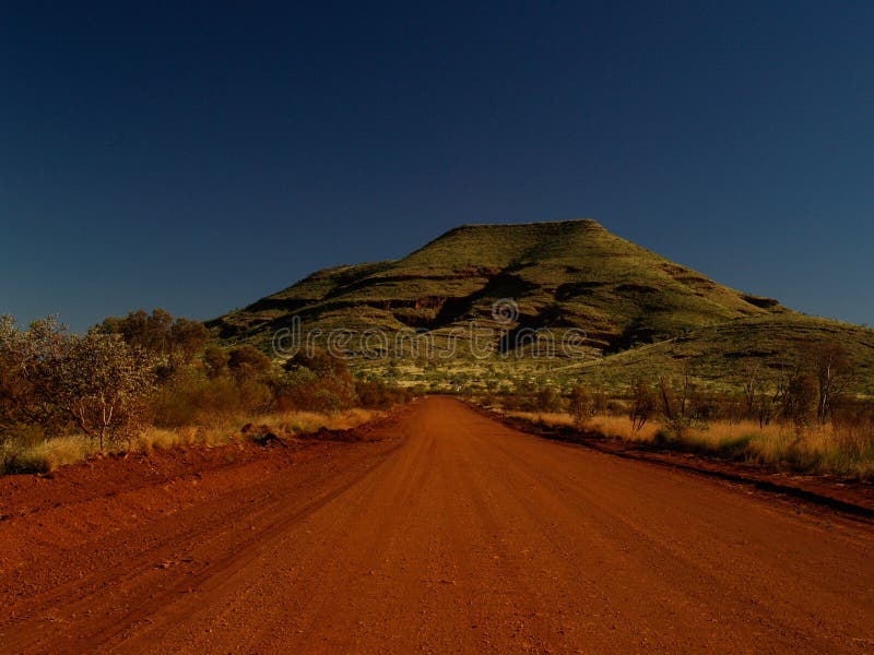 Australia Dirt Road stock image. Image of freedom, outback - 8977851