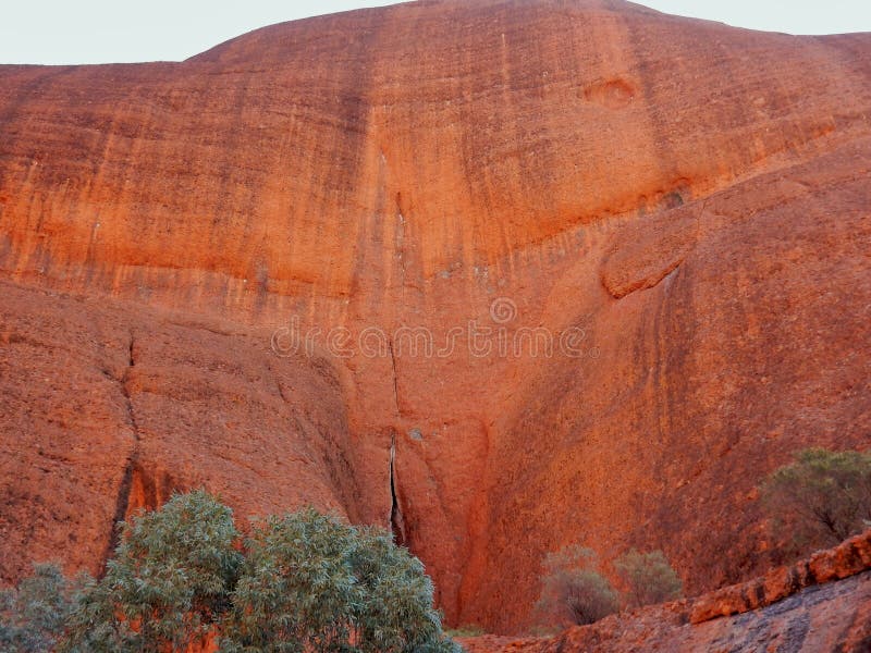 Australia - Fessure Di Rocce Nella Valley of the Winds Editorial Photo ...