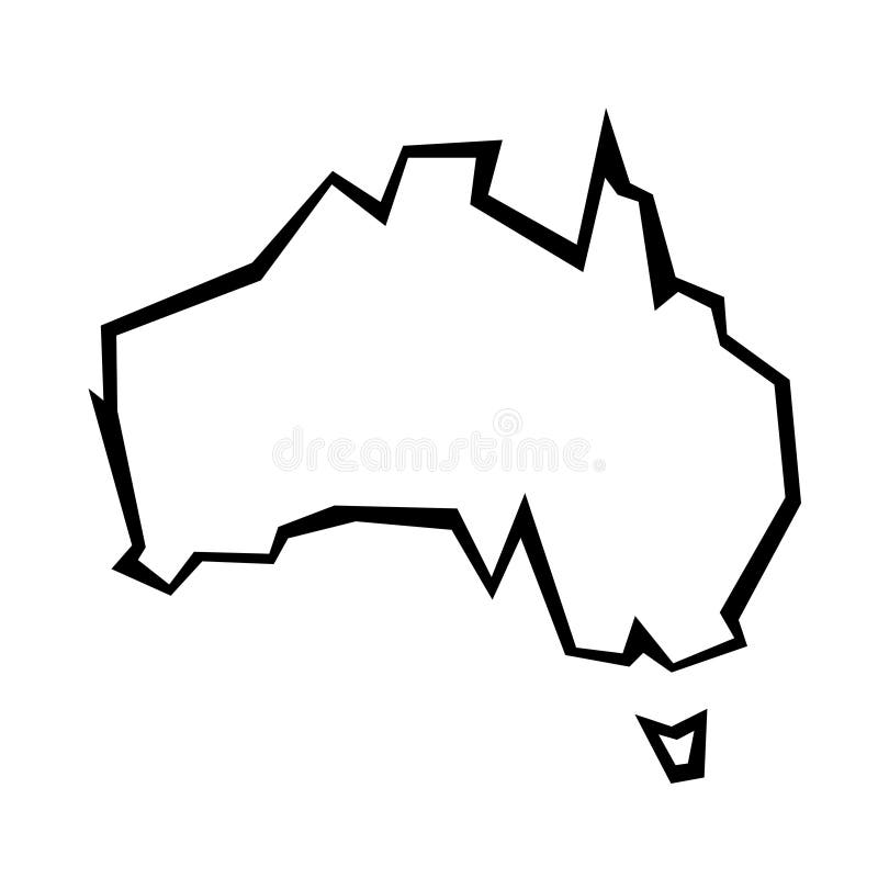 Australia geometric map stock illustration. Illustration of shape ... Australia geometric map stock illustration. Illustration of shape ...
