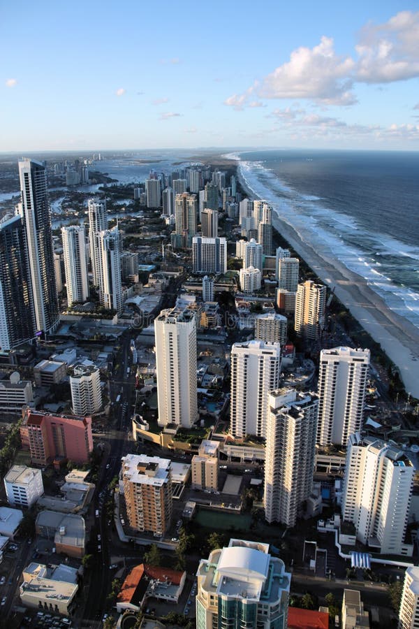 Urban city at Gold Coast stock image. Image of australia - 42416851