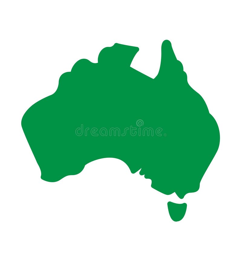Australia Simple Map Outline Stock Illustrations – 3,204 Australia ...