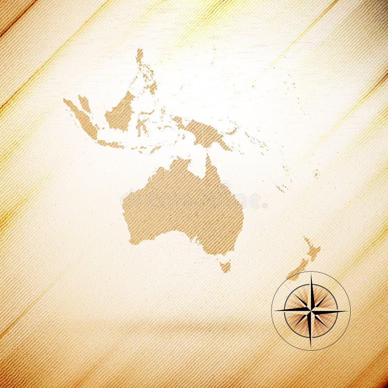 Australia Map, Wooden Design Background, Vector Stock Vector ...