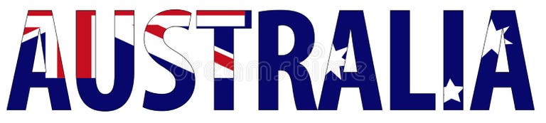 Australia name and flag stock vector. Illustration of countries - 5494618