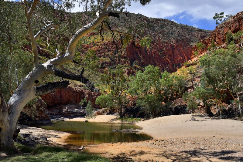 Australia, Northern Territory, Outback, McDonnell Range Stock Image ...